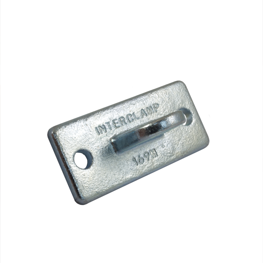 Interclamp 169M Swivel Base Flange Male Part Tube Clamp Fitting - Modular Handrail Systems